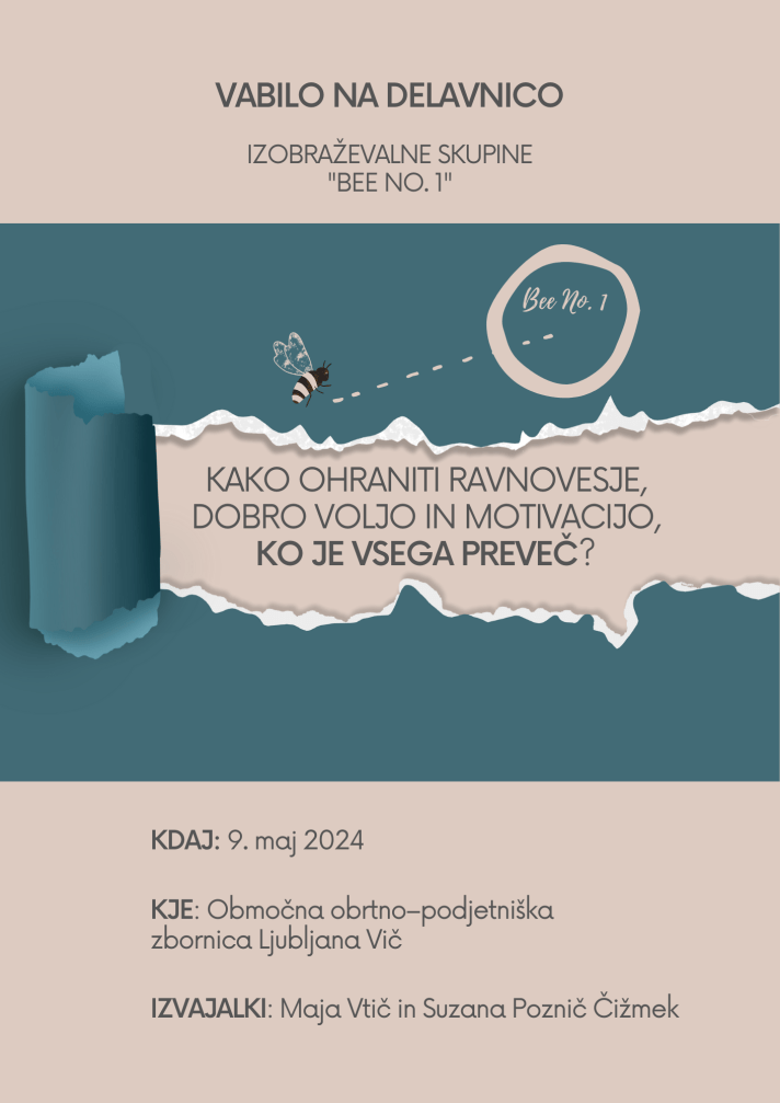 Kako ohraniti ravnovesje, dobro voljo in motivacijo, ko je vsega preveč ...